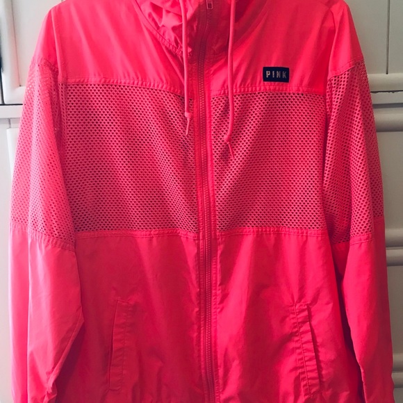 PINK Victoria's Secret | Jackets & Coats | Victorias Secret Pink Anorak ...